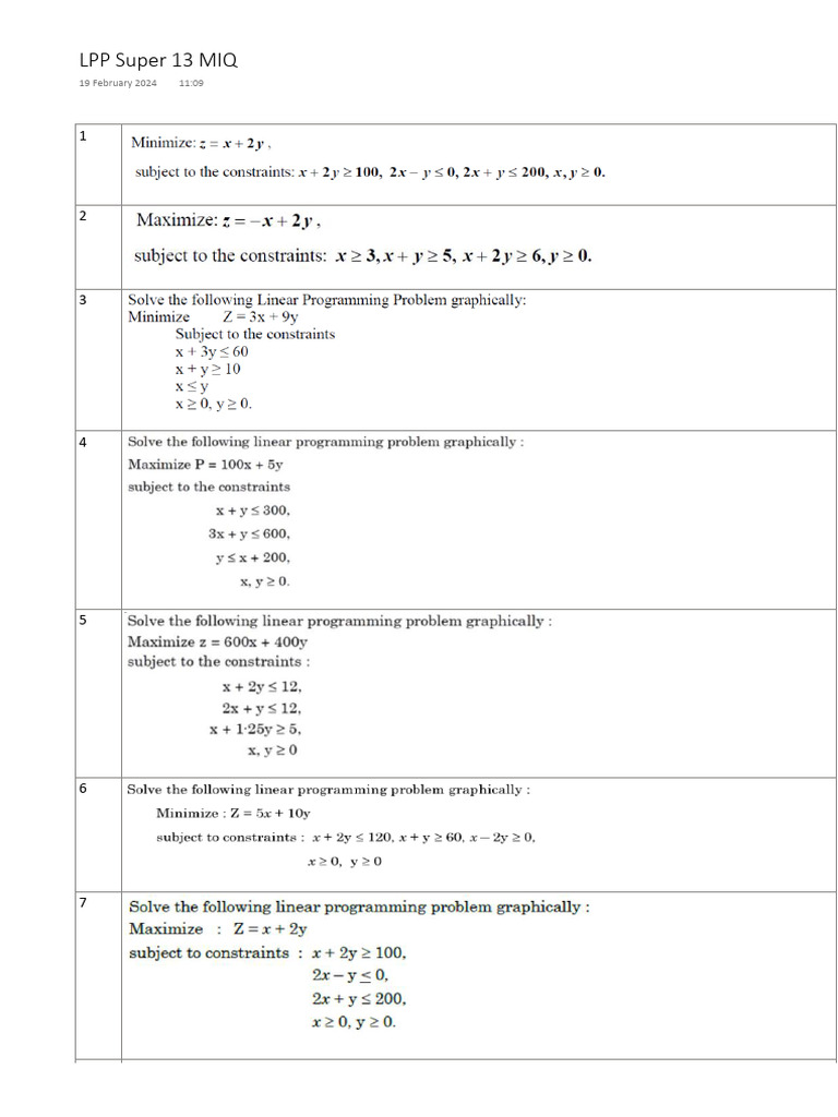 12_LPP Super 13 MIQ | PDF