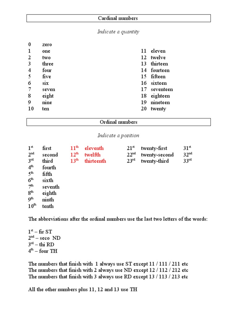 Cardinal Numbers | PDF
