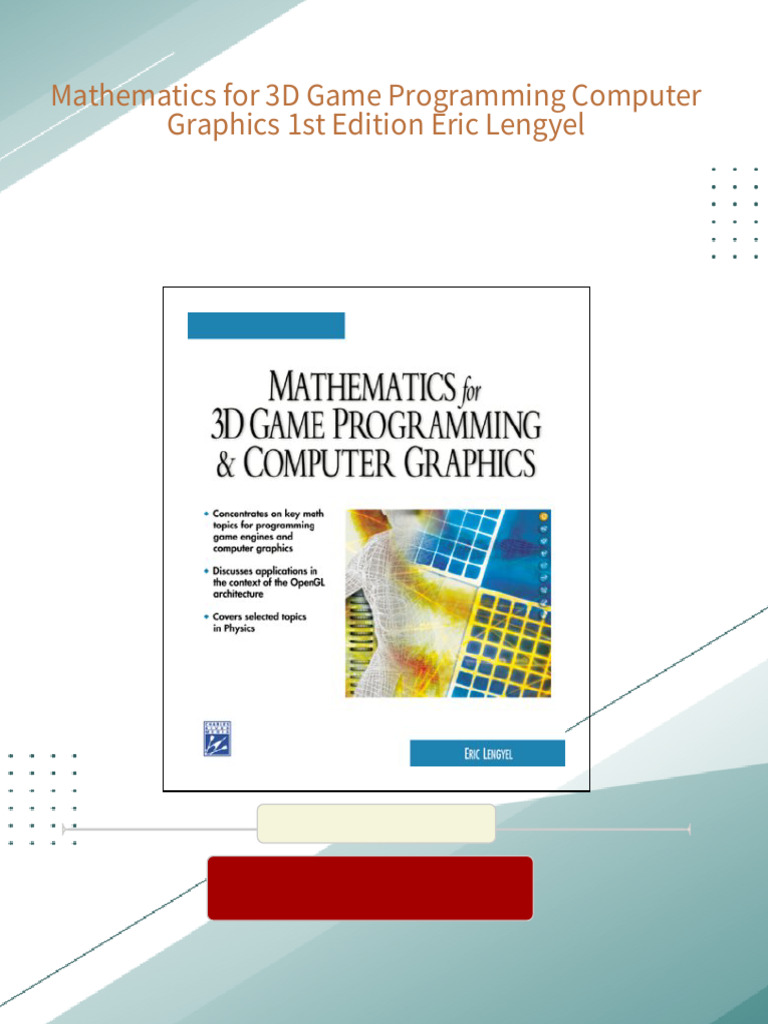 Download ebooks file Mathematics for 3D Game Programming Computer Graphics 1st Edition Eric ...