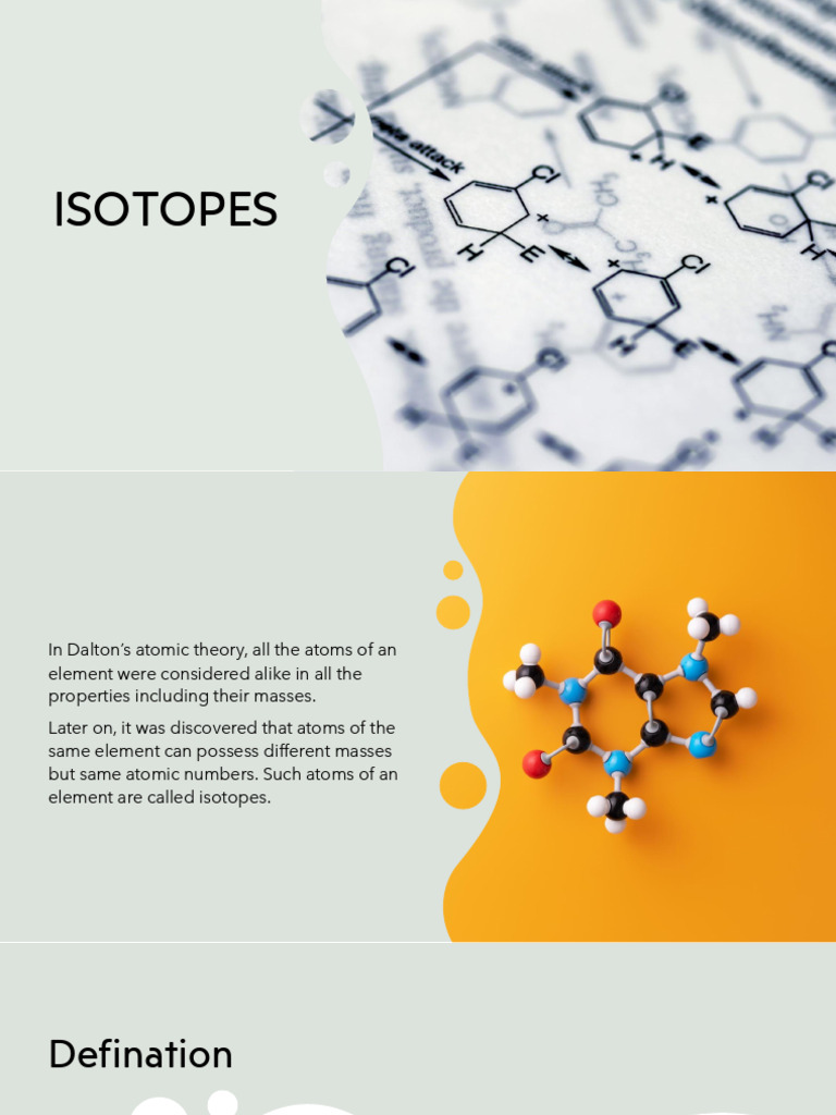 Isotopes | PDF