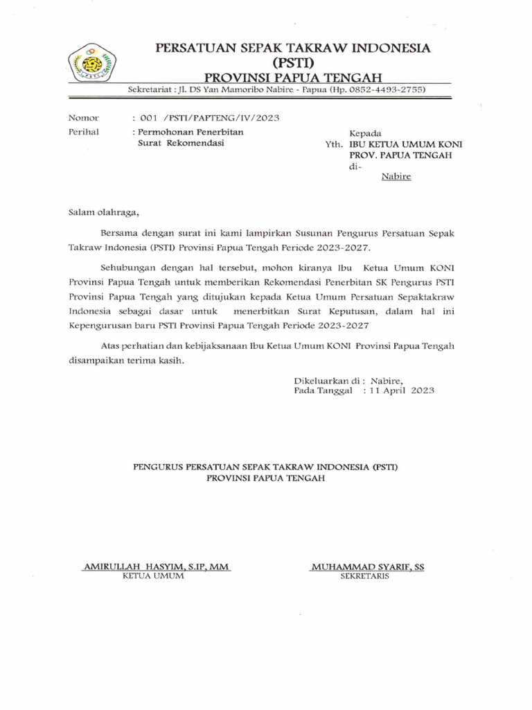 Rekomendasi Psti | PDF