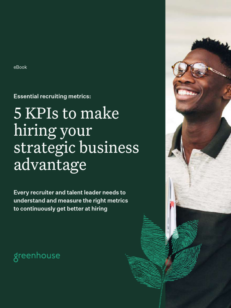 Greenhouse Ebook Five Recruiting Key Perfomance Indicators | PDF ...
