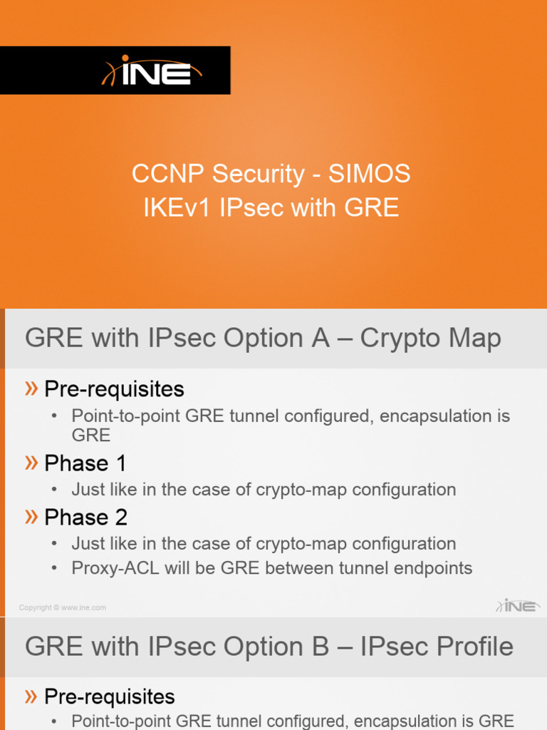 SIMOS.2006.IKEv1.IPsec.GRE.v001 | PDF