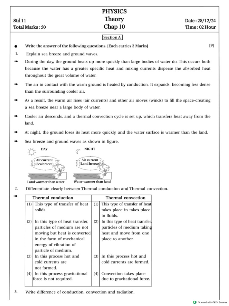 STD 11 Chap10 Note physics | PDF
