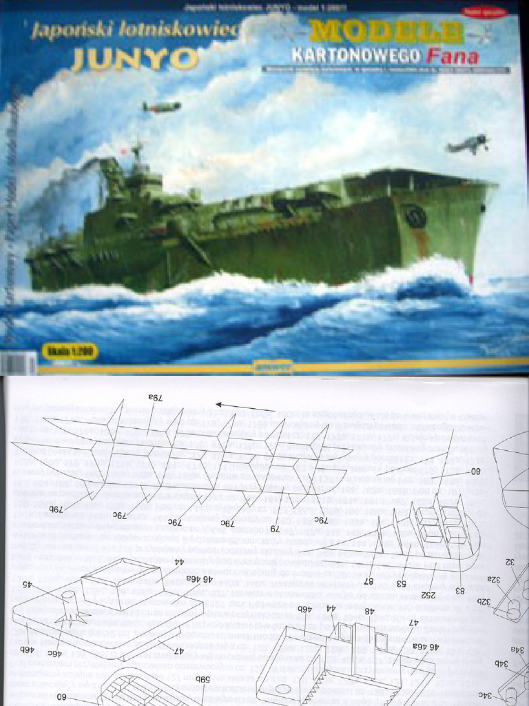 Answer - Model Kartonowy Fana - 2004 Special 1 - Aircraft Carrier IJN ...