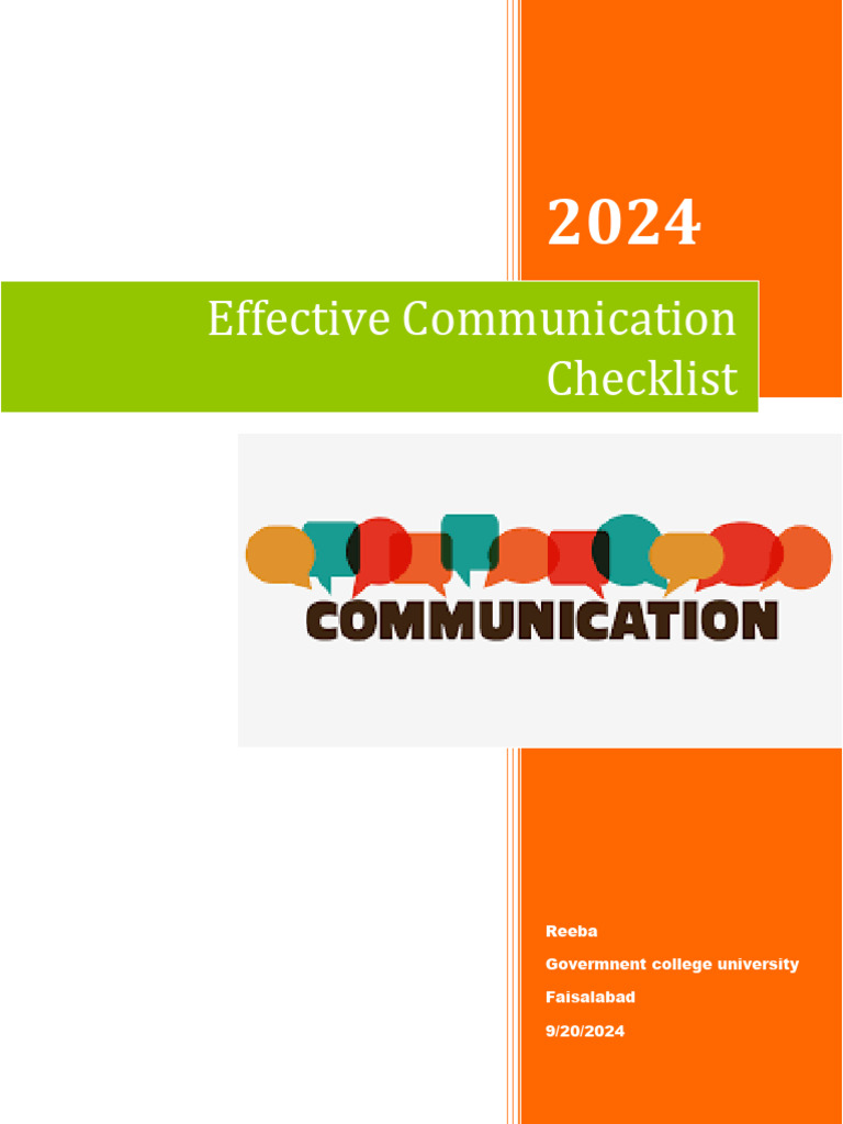 10 Definitions of Effective Communication | PDF | Communication ...