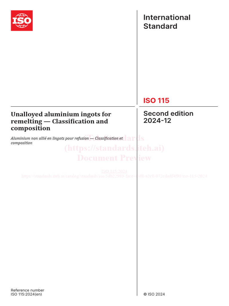 ISO-115-2024 | PDF | International Organization For Standardization