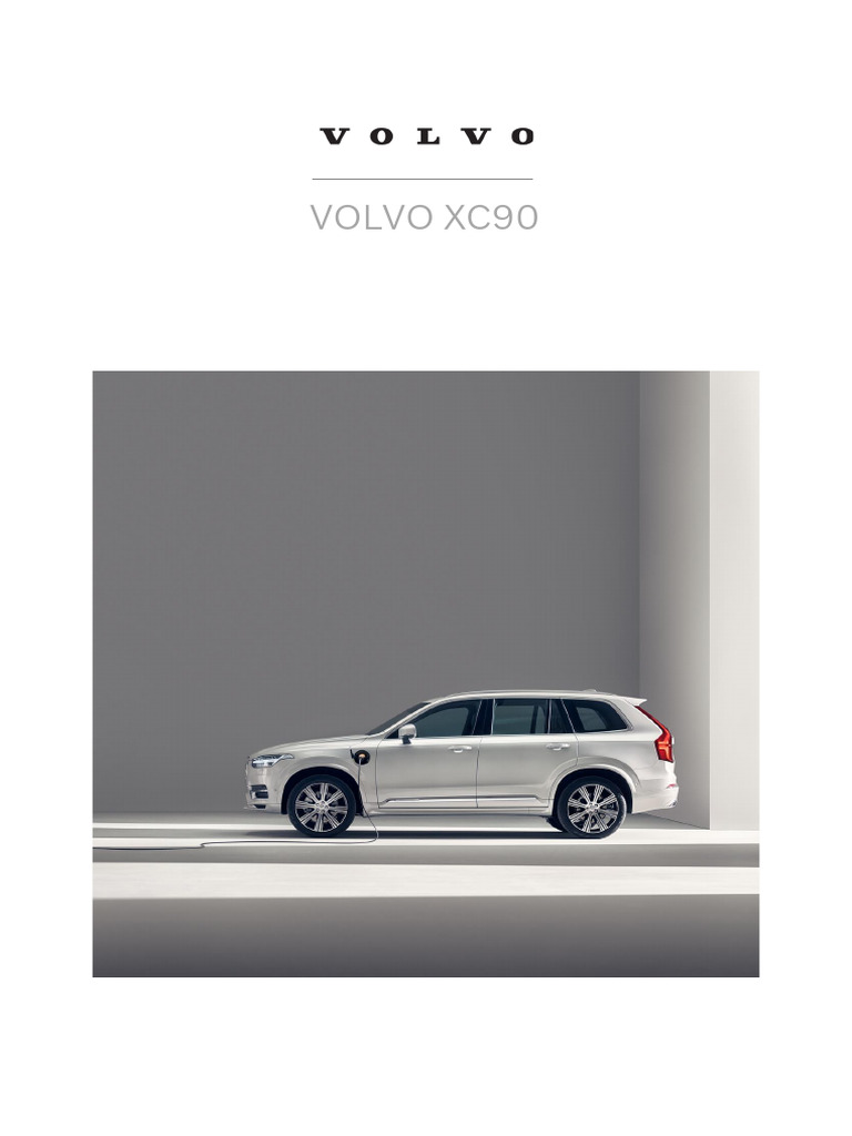Volvo XC90 Brochure 21XC90-2021-04 | PDF
