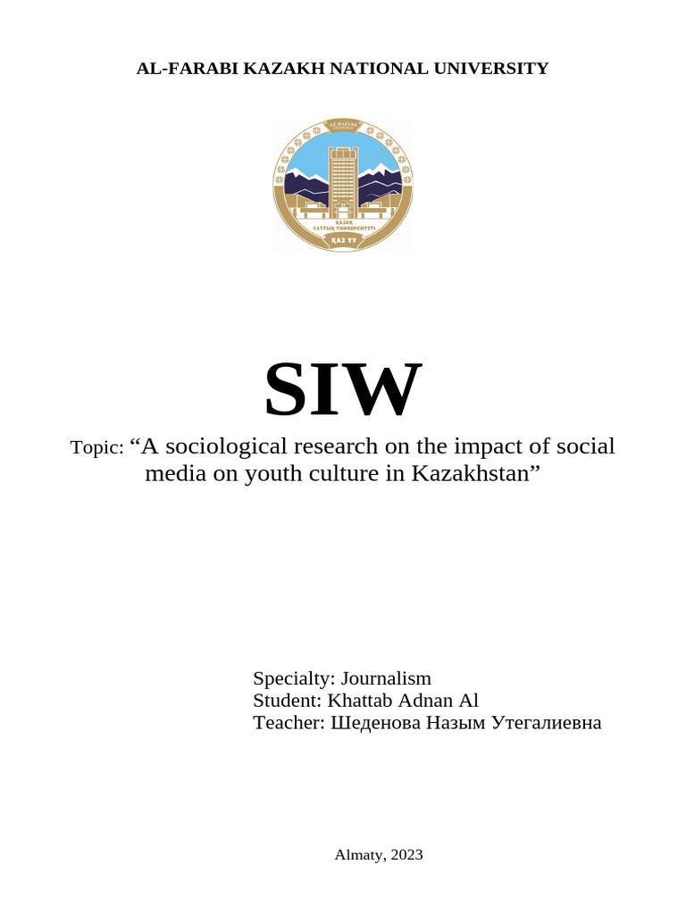 Kaznu Siw Model Template | PDF | Social Media | Popular Culture & Media Studies