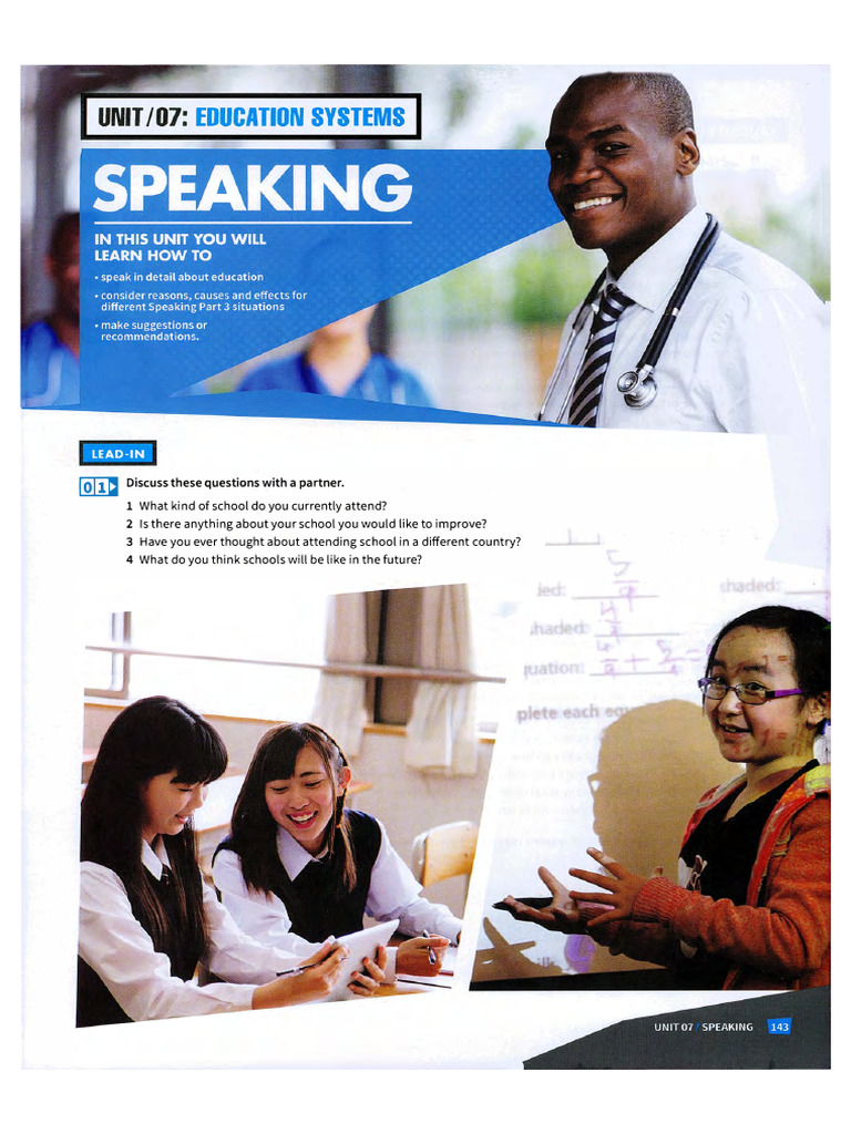 Speaking Unit 7 | PDF