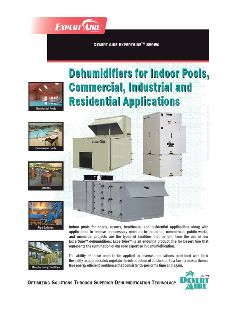 ExpertAire™ Dehumidifiers Overview | PDF | Air Conditioning | Electromechanical Engineering