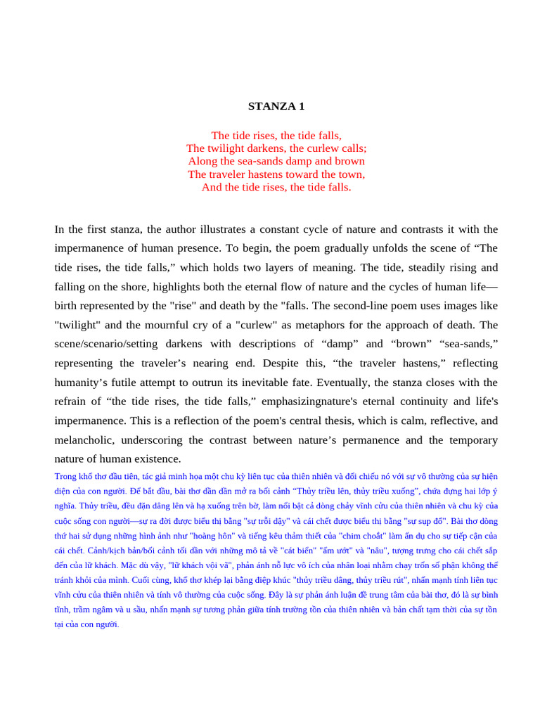 The Tide Rises, The Tide Falls | PDF