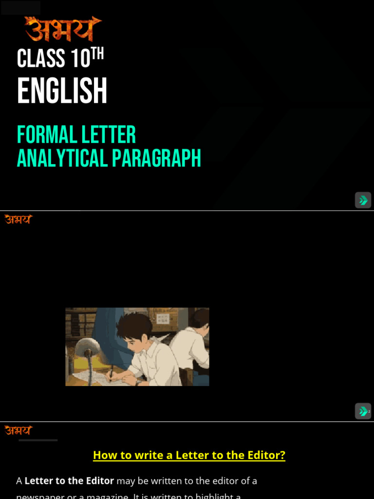 writing section | PDF