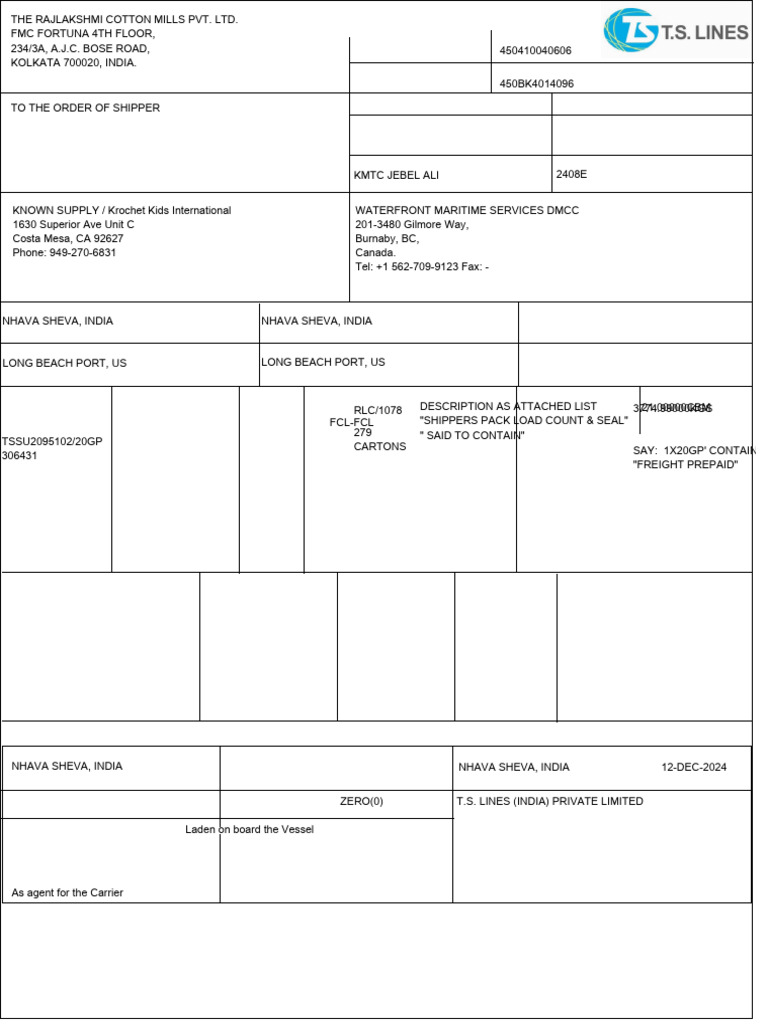 Telex_Release_INNSA001_INNSA_450410040606_31122024182920_2316103 | PDF ...