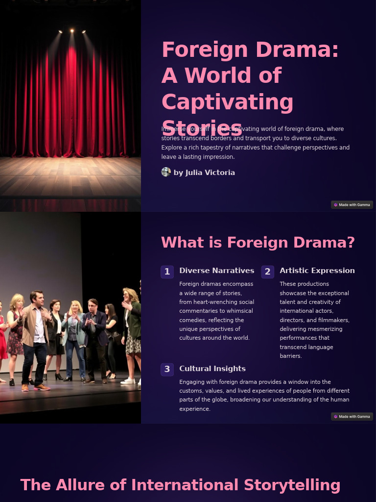 Foreign-Drama Grade 11 Sem 1 | PDF | Narrative | Storytelling