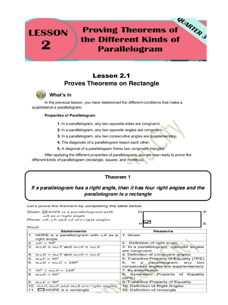 Theorems 1 and 2 | PDF