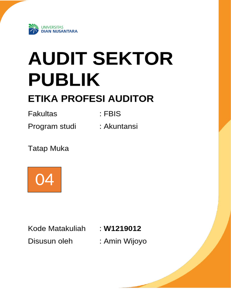Modul 3 Audit Sektor Publik | PDF