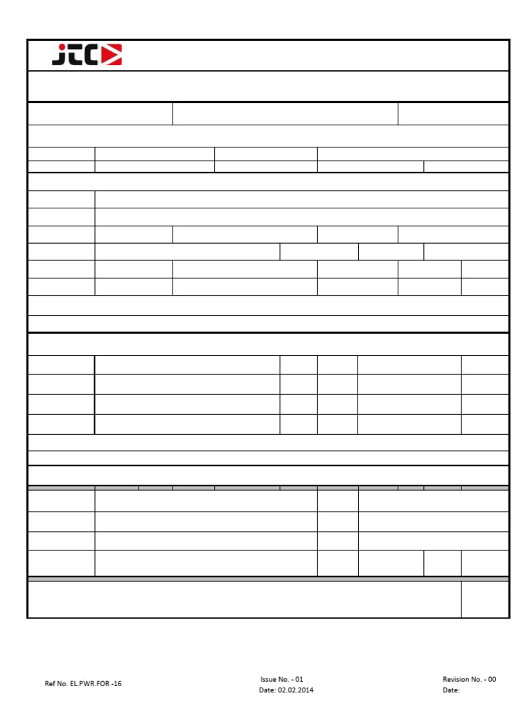 Equipment Exchange Note Template | PDF