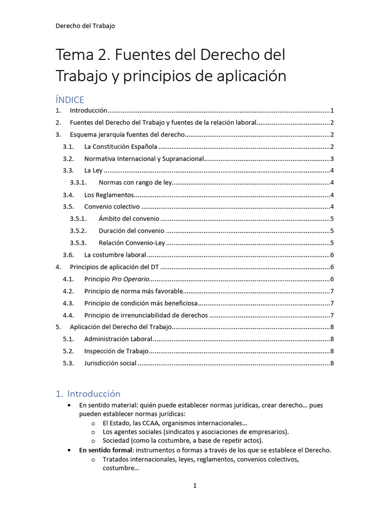 Wuolah Free TEMA 2. ACABADO Gulag Free | PDF | Derecho laboral | Regulación
