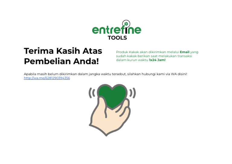 Terima Kasih Dari Entrefine! (1) | PDF