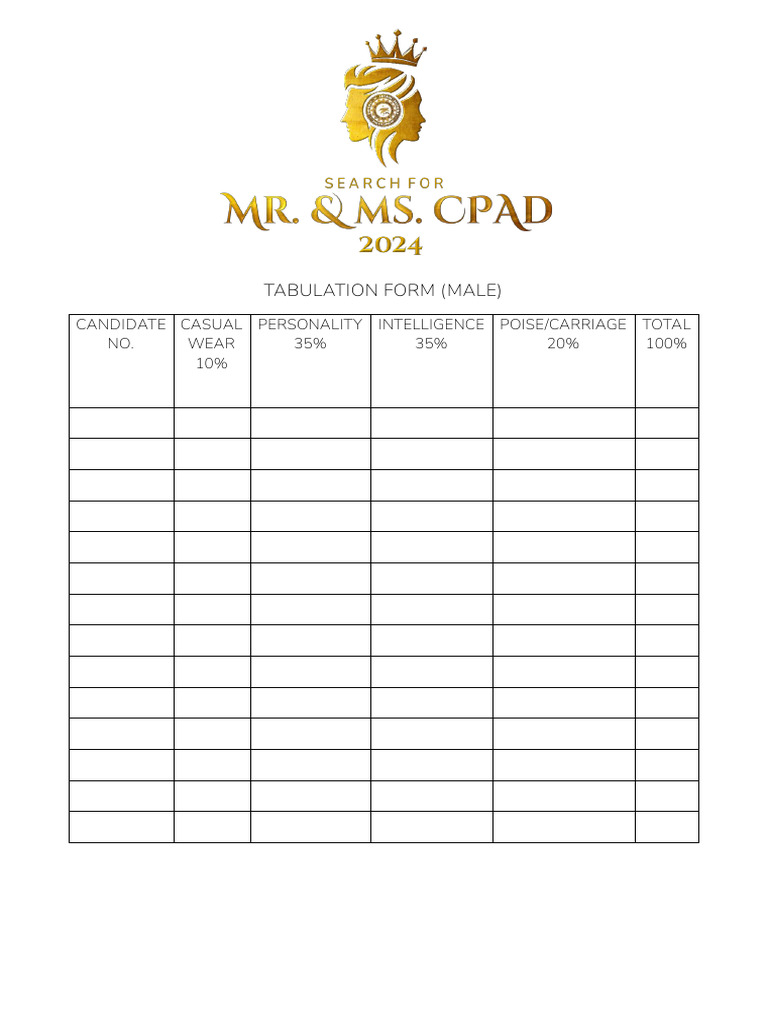 TABULATION-FORM | PDF
