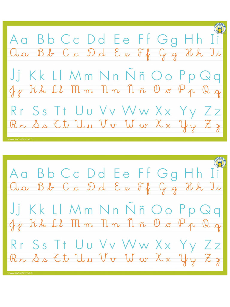 Copia de Abecedario 2do Básico | PDF