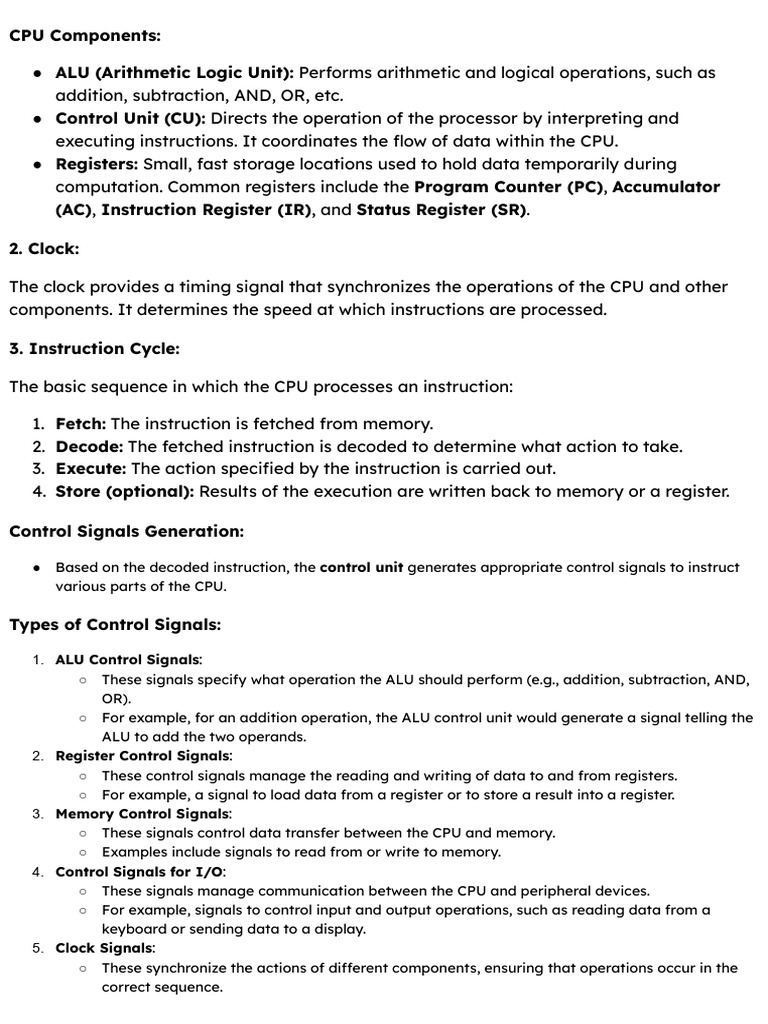Basic Processing Unit and Pipelining Final | PDF | Central Processing Unit | Input/Output