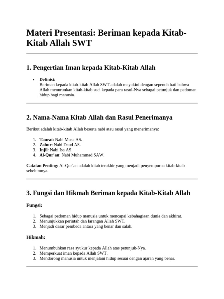 Materi Presentasi Kelas XI | PDF