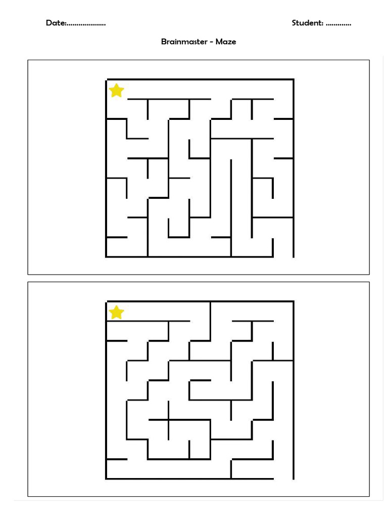 Maze | PDF