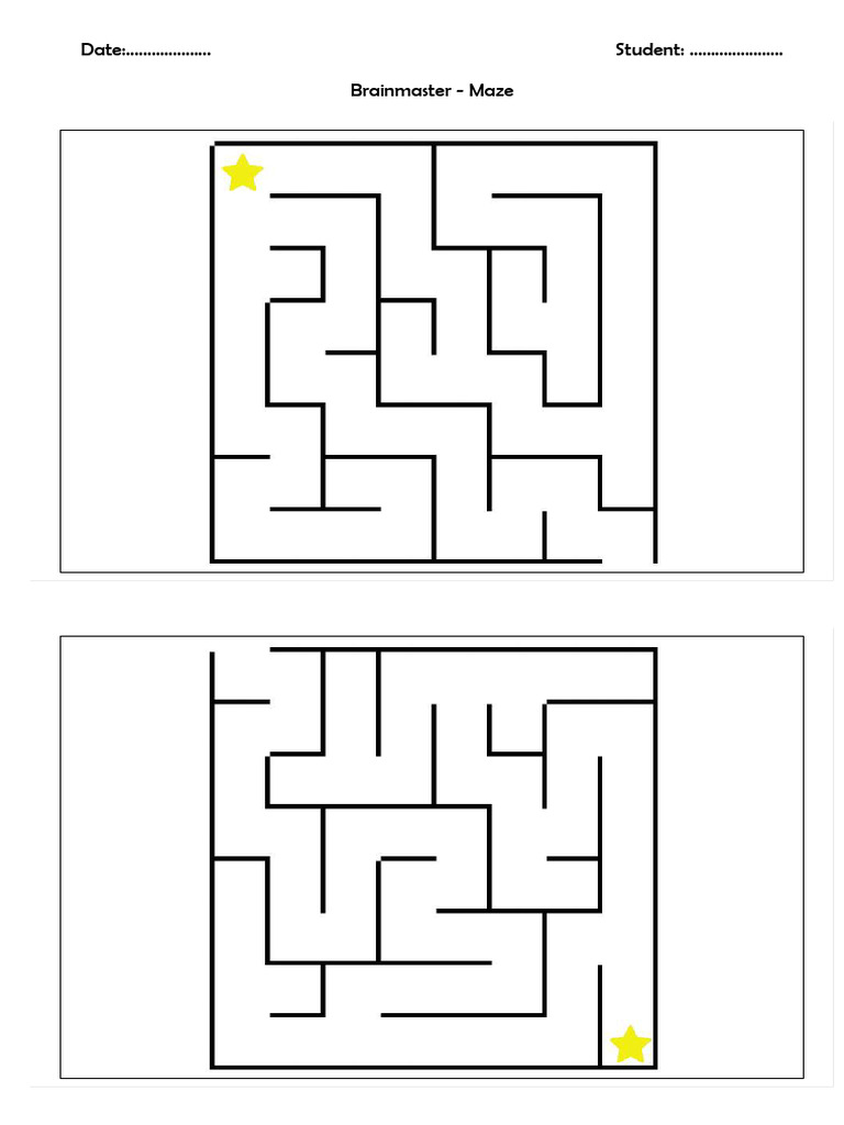 Maze | PDF