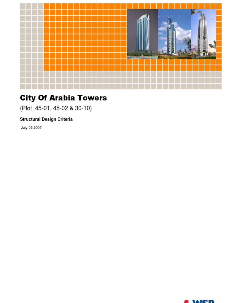 Structural Design Criteria-March 2008 | PDF | Structural Steel | Building