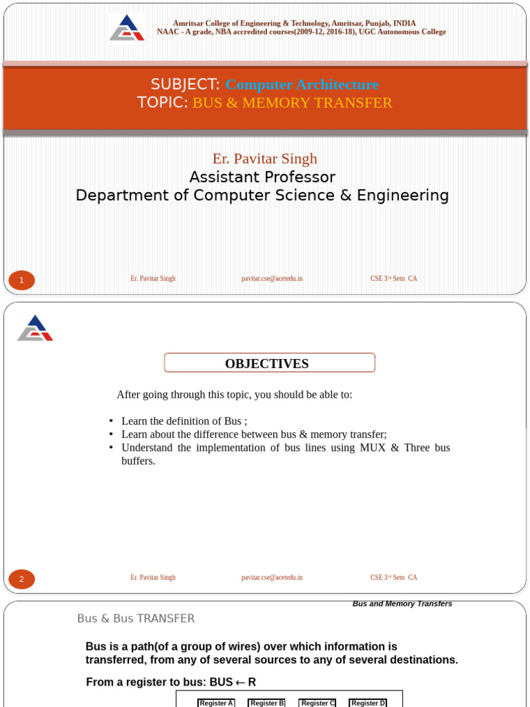 Bus and Memory Transfer | PDF | Computer Data Storage | Input/Output