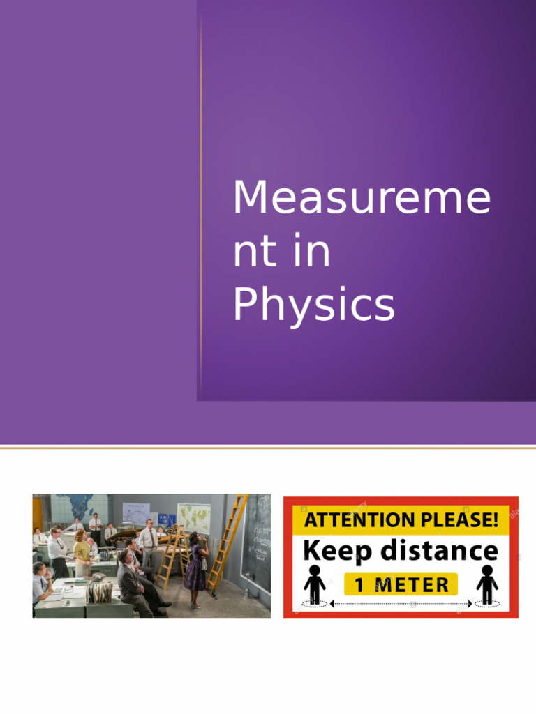 Physics Measurement Fundamentals | PDF | Significant Figures ...