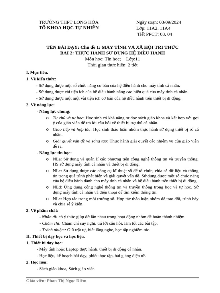 CD1 - BAI 02 TIN 11 - X | PDF