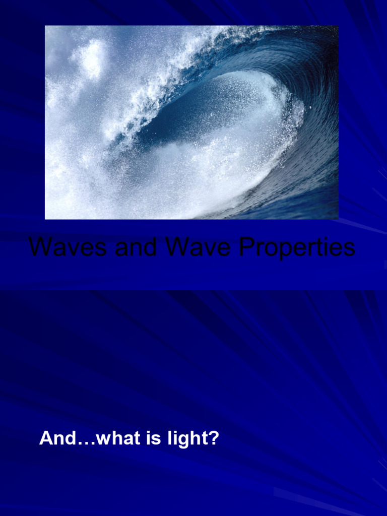 Understanding Waves and Their Properties | PDF | Waves | Wavelength
