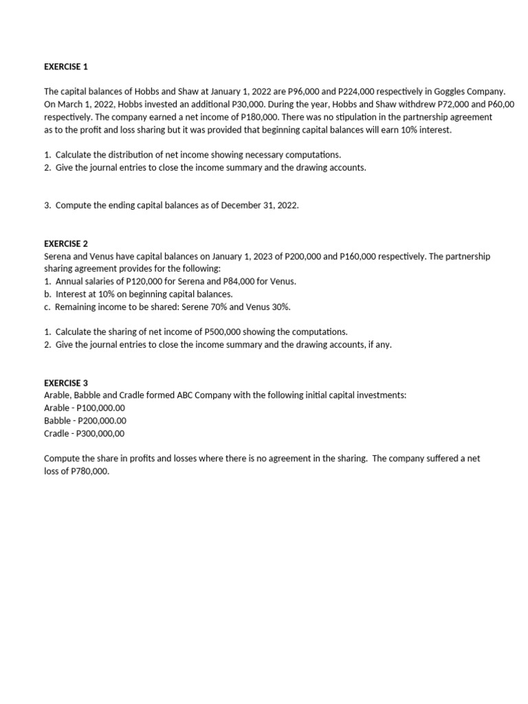 Module 3 Exercise 1 | PDF