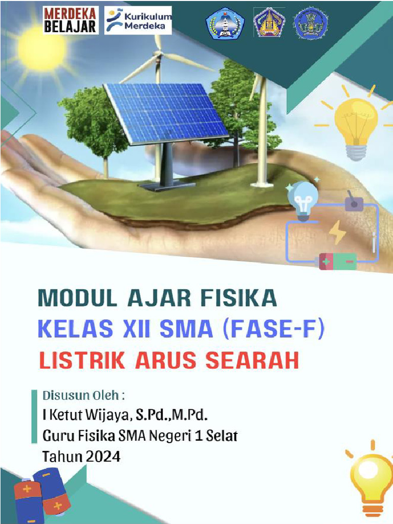 Modul Ajar Fisika Listrik Arus Searah | PDF