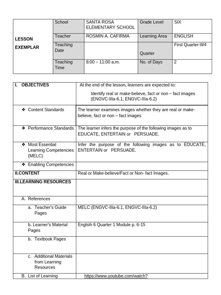 Le English 6 Q1 W4 Pdf Image Learning