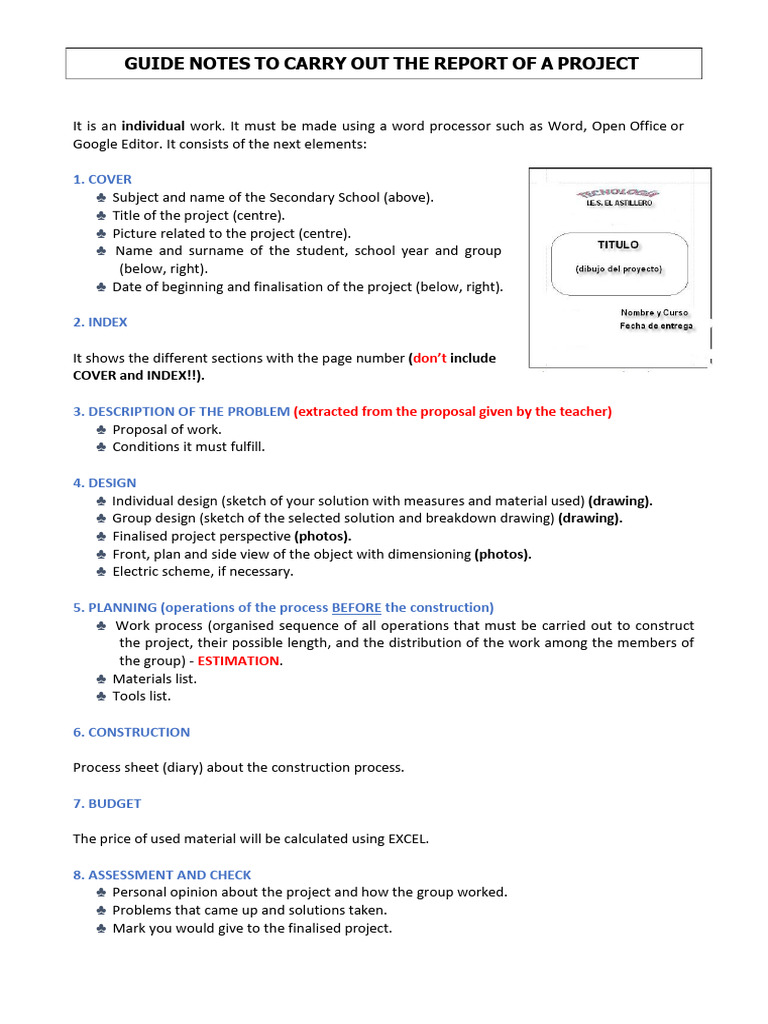 Report of The Project (GUIDE) | PDF