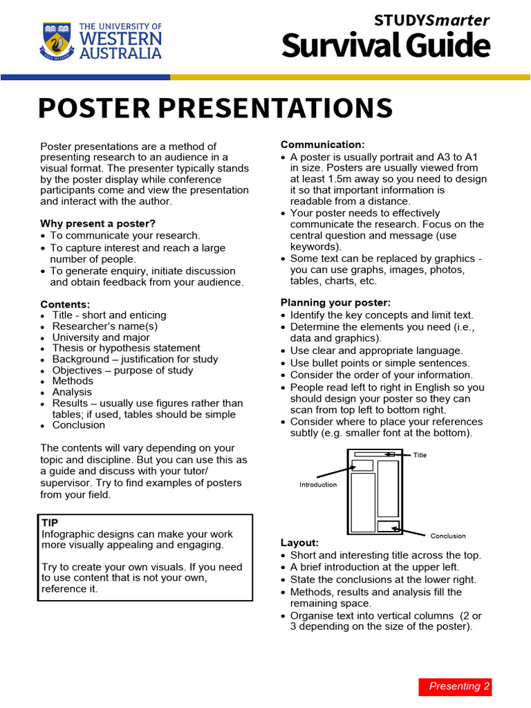 UWA Poster-Presentations | PDF | Graphics | Typefaces