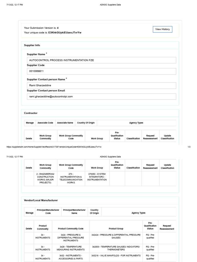 ADNOC - API Approved - Version 4 1 | PDF | Instrumentation | Continuum ...
