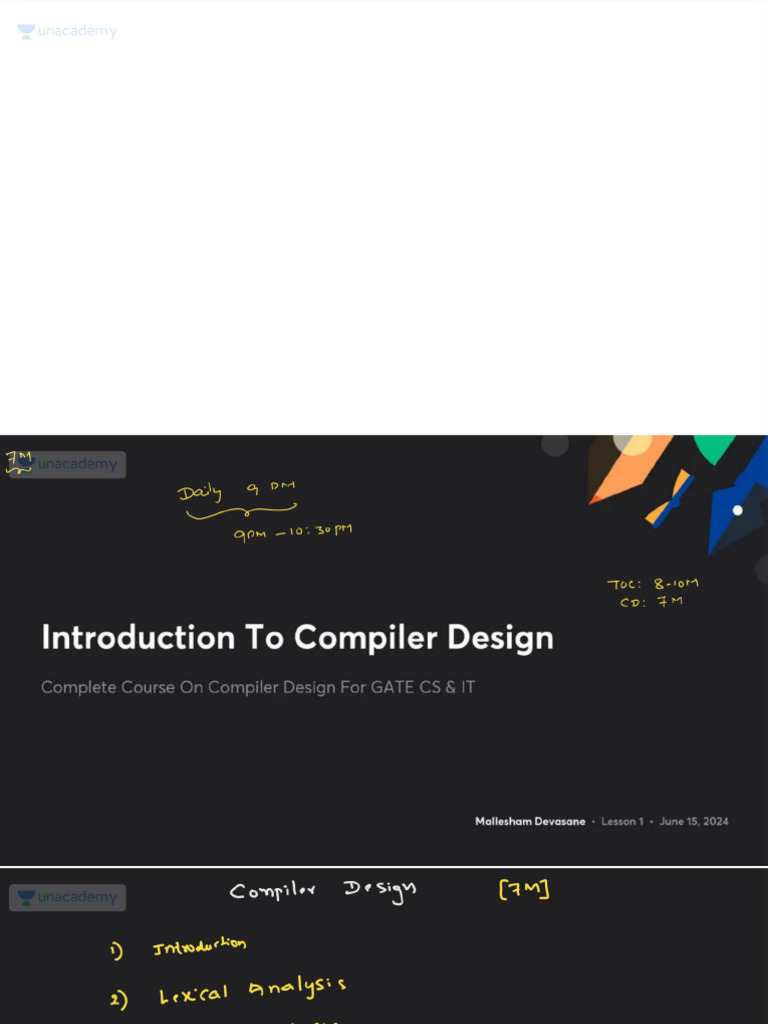 Introduction - To - Compiler - Design - With - Anno | PDF