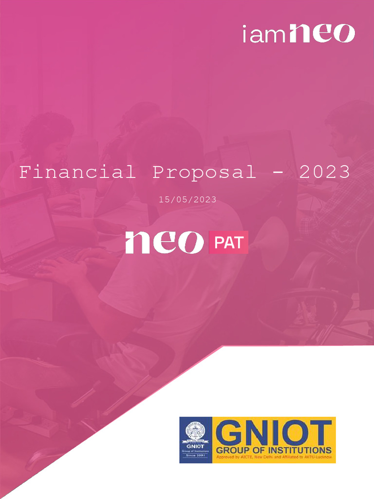 Neo PAT GNIOT Proposal | PDF | Integrated Development Environment | Computing
