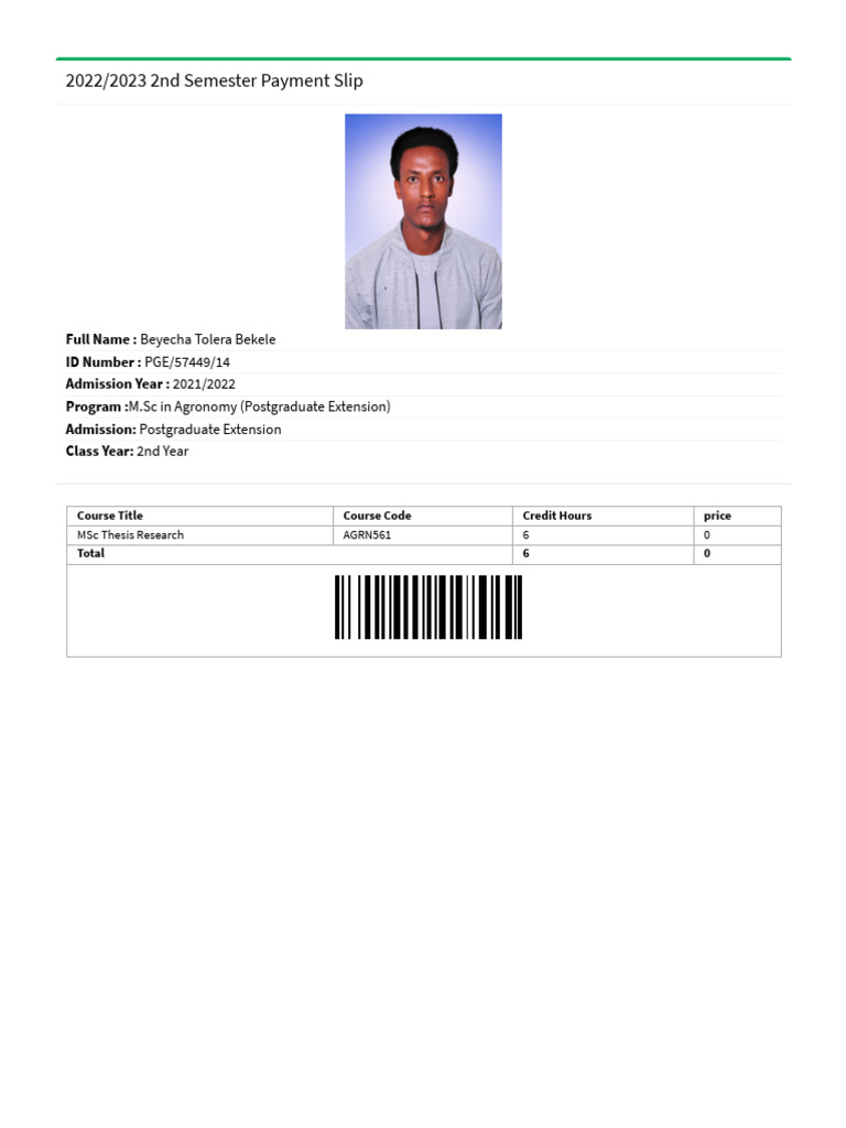 Ambo University | PDF