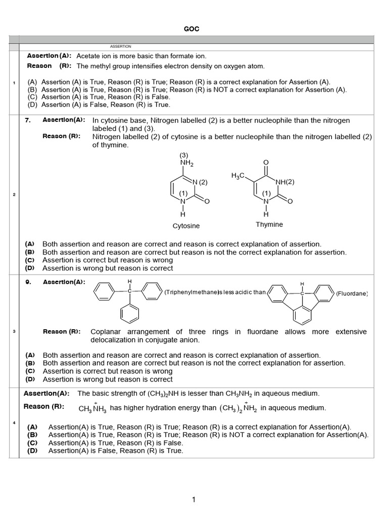 Goc | PDF | Chemical Compounds | Physical Sciences