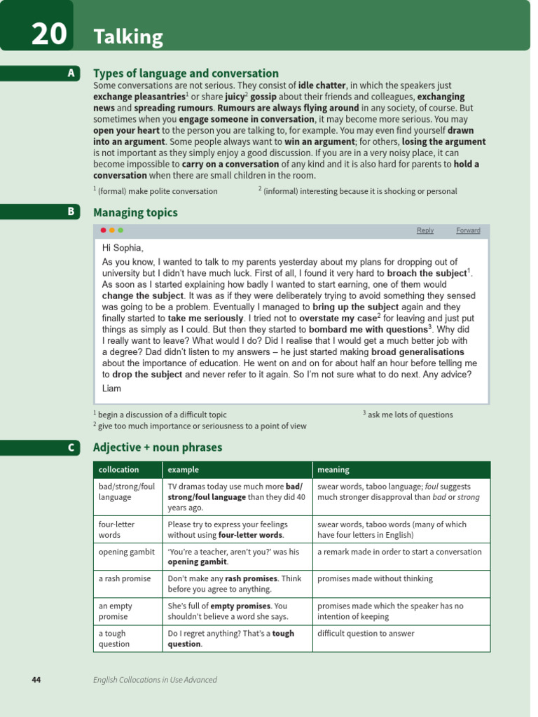 Talking | PDF | Profanity | Conversation