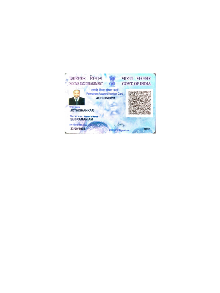 PAN Card (1) | PDF
