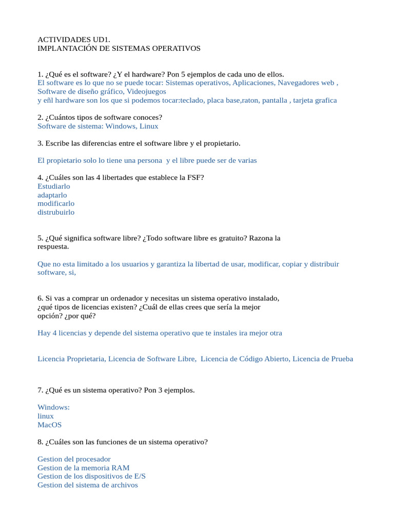 Act Tema 1 | PDF | Sistema operativo | Microsoft Windows