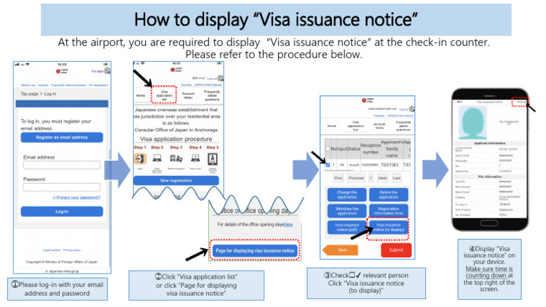 Visa Issuance Notice For Applicants en | PDF