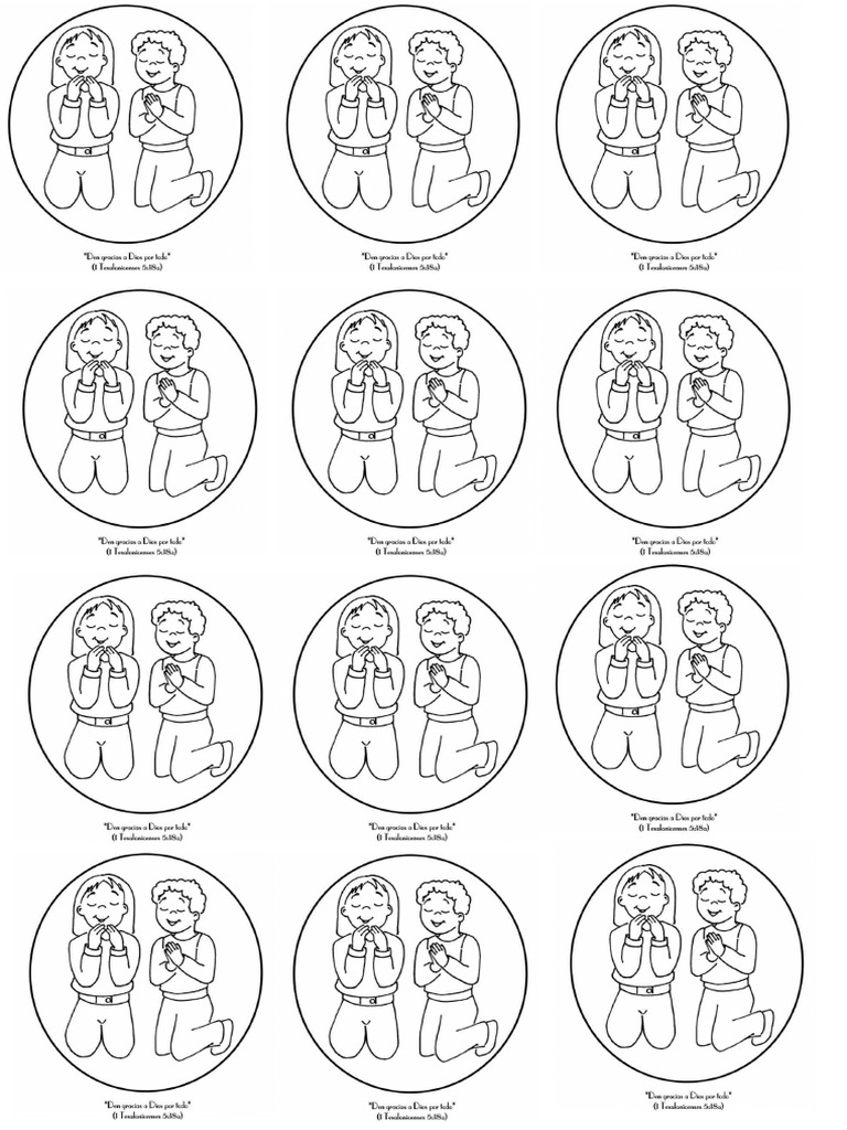 Dibujos de acción de gracias | PDF